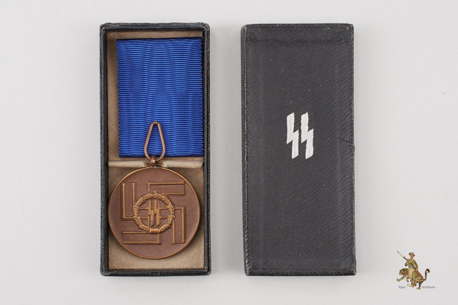 Cased 8 Year SS Medal - Epic Artifacts