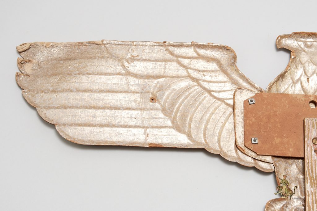 Large NSDAP Paper Eagle - Epic Artifacts - Original German WWII