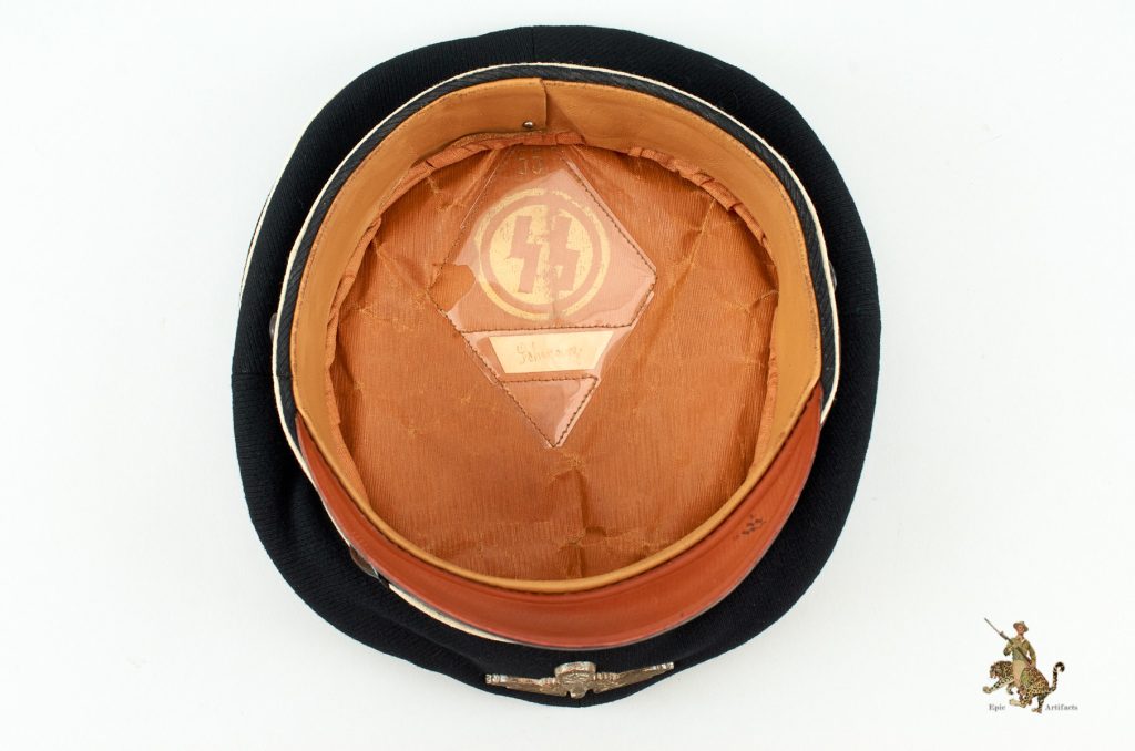 SS Visor Cap Allgemeine NCO - Epic Artifacts - German WWII