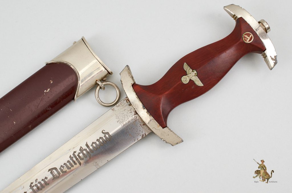 Late War SA Dagger - Original German WWII Epic Artifacts