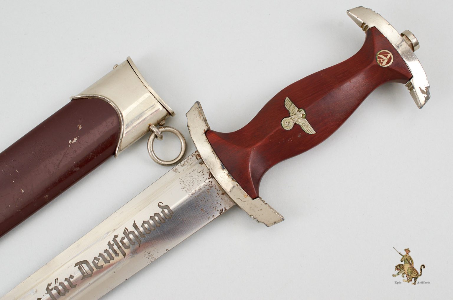 Late War SA Dagger - Original German WWII Epic Artifacts