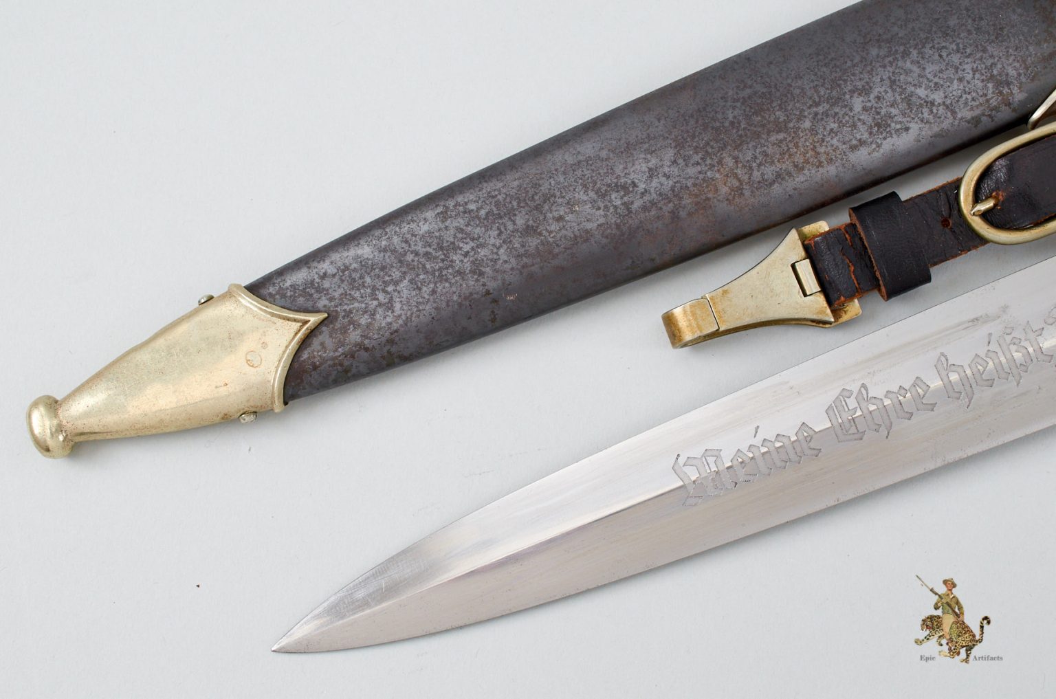 Brigadeführer Anton Dunckern Numbered SS Dagger - Epic Artifacts