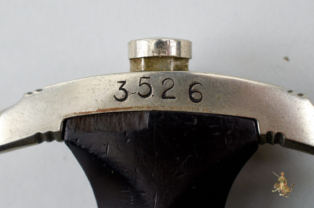 Brigadeführer Anton Dunckern Numbered SS Dagger - Epic Artifacts