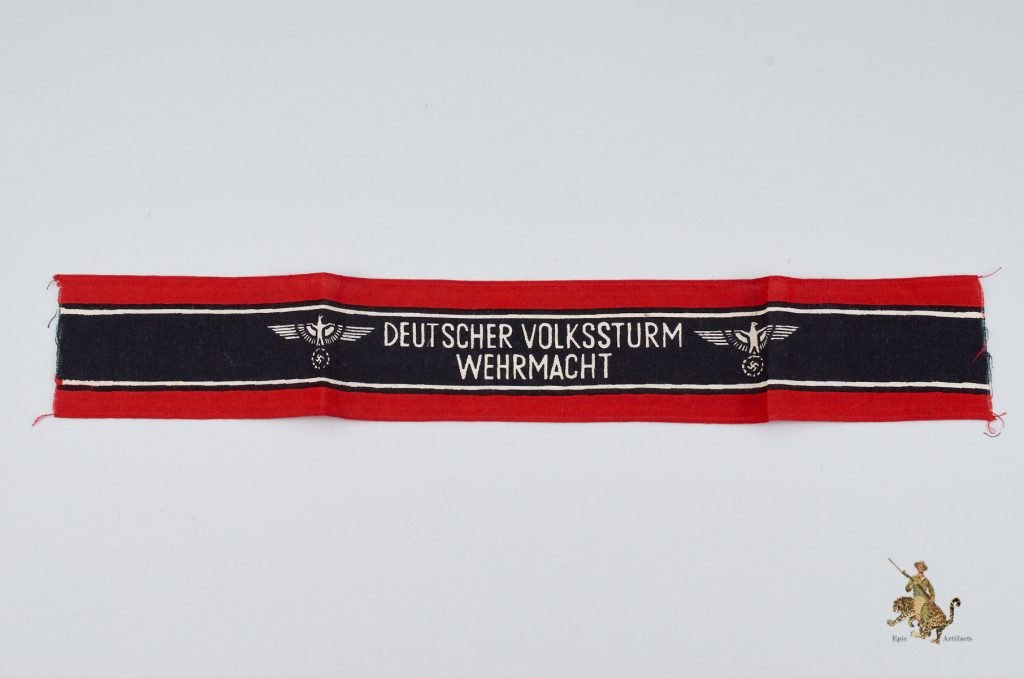 Volkssturm Armband - Epic Artifacts 100% Orginal German WWII