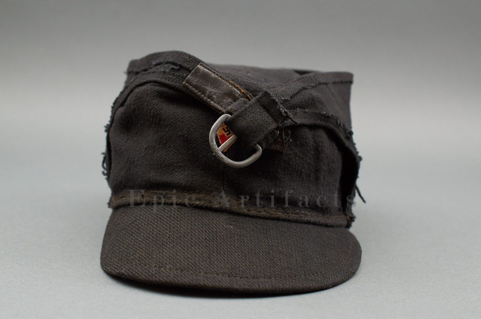 Original WWII German Hitler Youth Winter Cap - Epic Artifacts