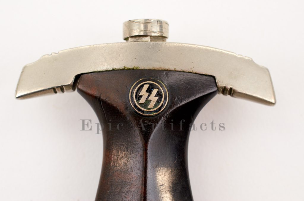 Original WWII German EP&S SS Dagger with Vertical Hanger