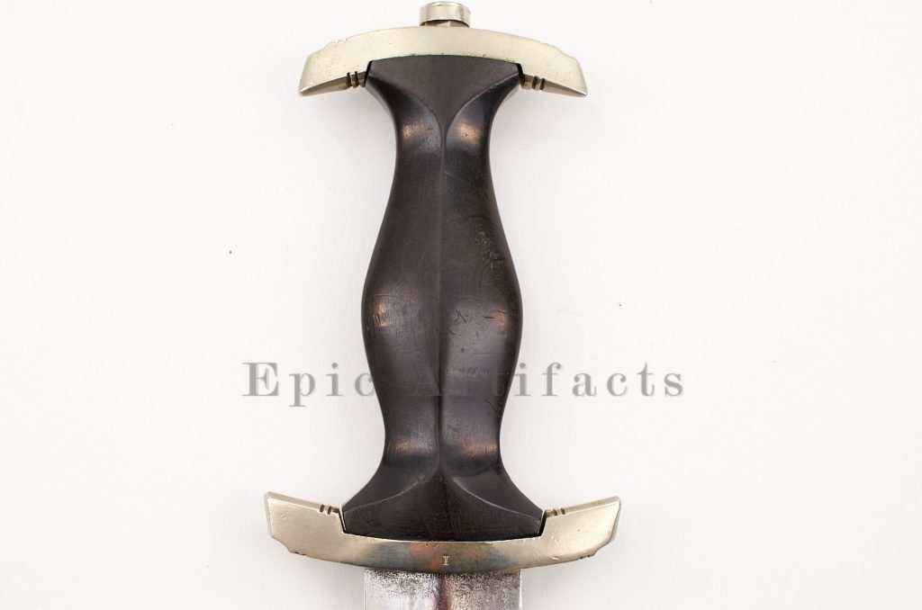 Original WWII German EP&S SS Dagger with Vertical Hanger