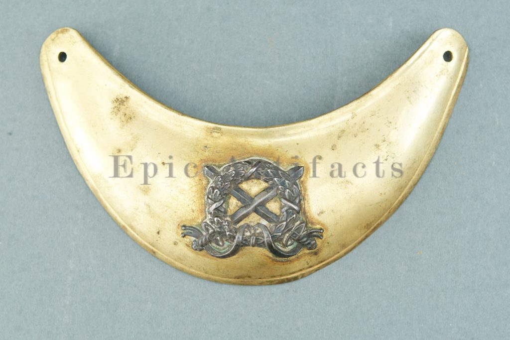 19th Century French 2nd Empire Gorget - Epic Artifacts