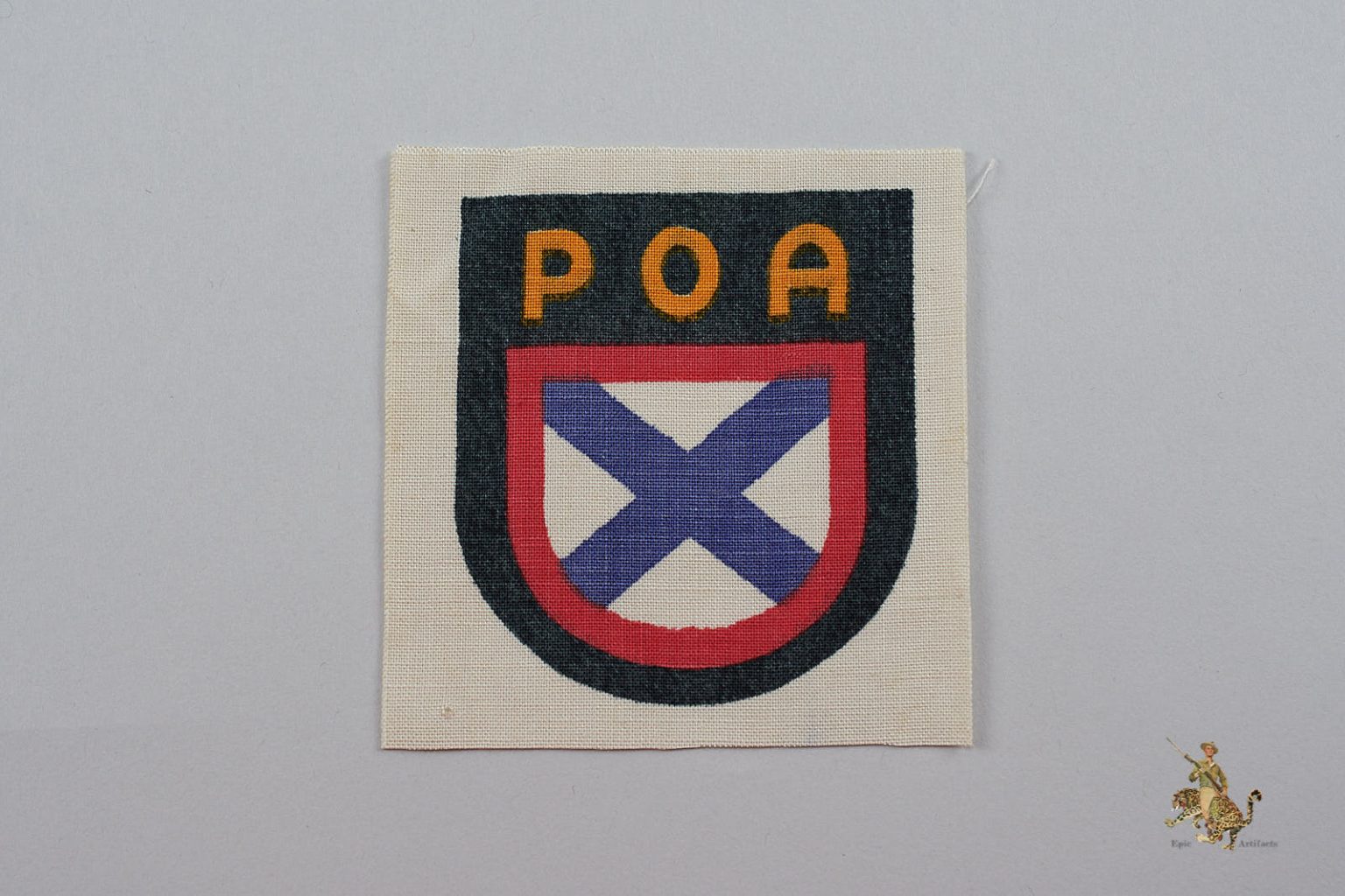 Russian POA Volunteer Sleeve Shield - Epic Artifacts - German WW2