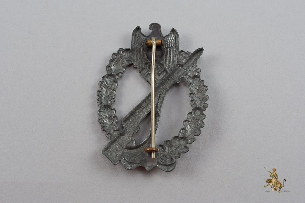 Infantry Assault Badge in Silver by FLL Hollow-Back - Epic Artifacts