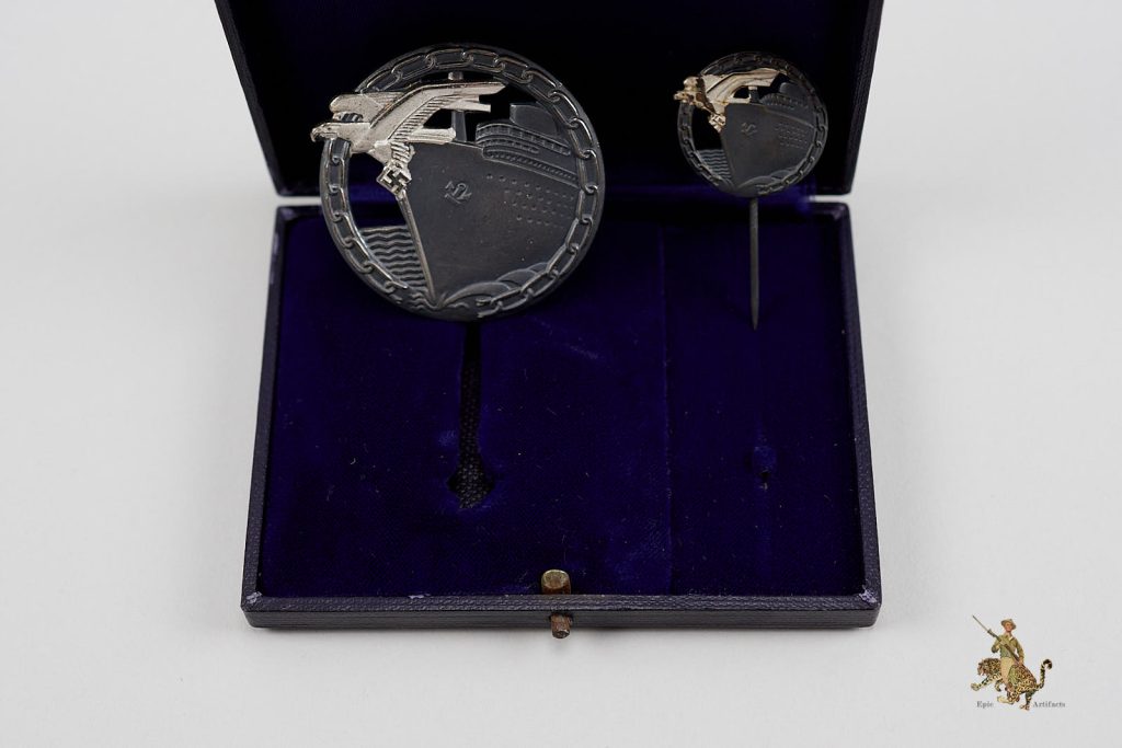 Early Cased Blockade Runner Set - Epic Artifacts - German WW2