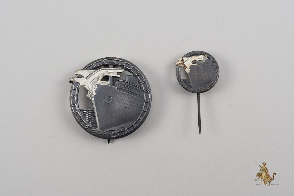 Early Cased Blockade Runner Set - Epic Artifacts - German WW2