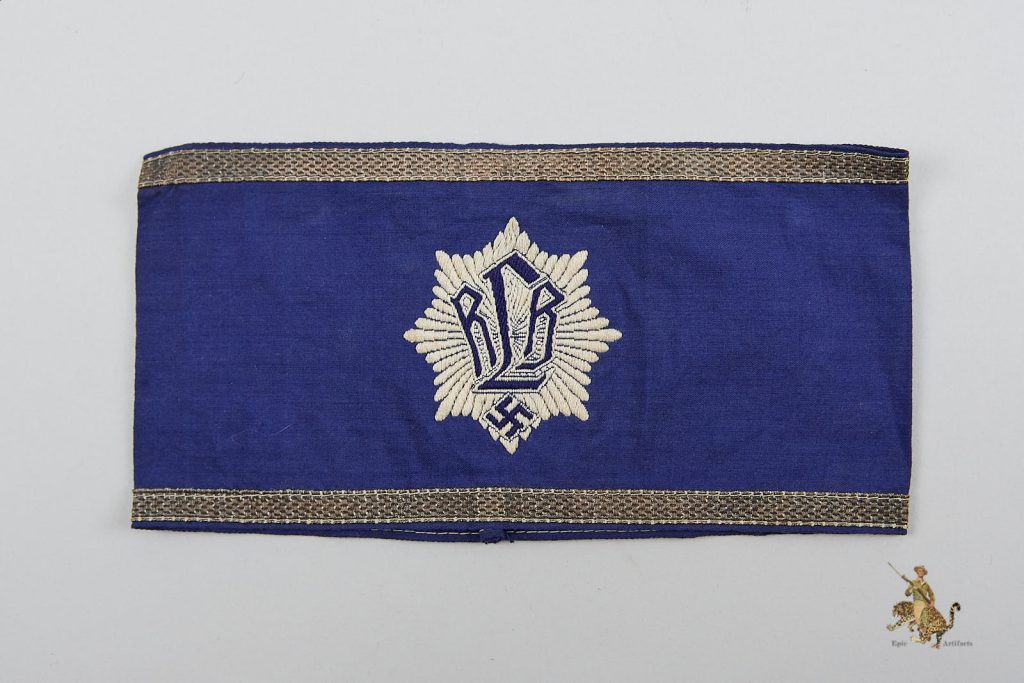 RLB Leader Armband - Epic Artifacts - German WW2