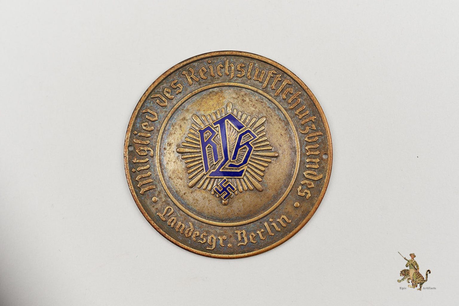 RLB Members Door ID Berlin - Epic Artifacts WWII