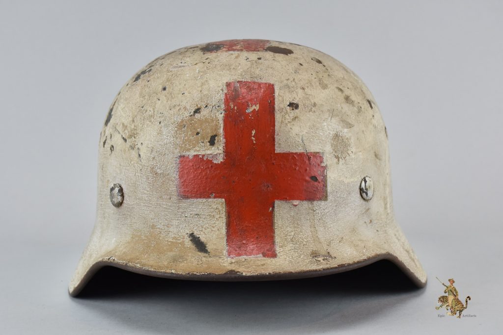 M40 German Medic Helmet - Epic Artifacts - German WW2