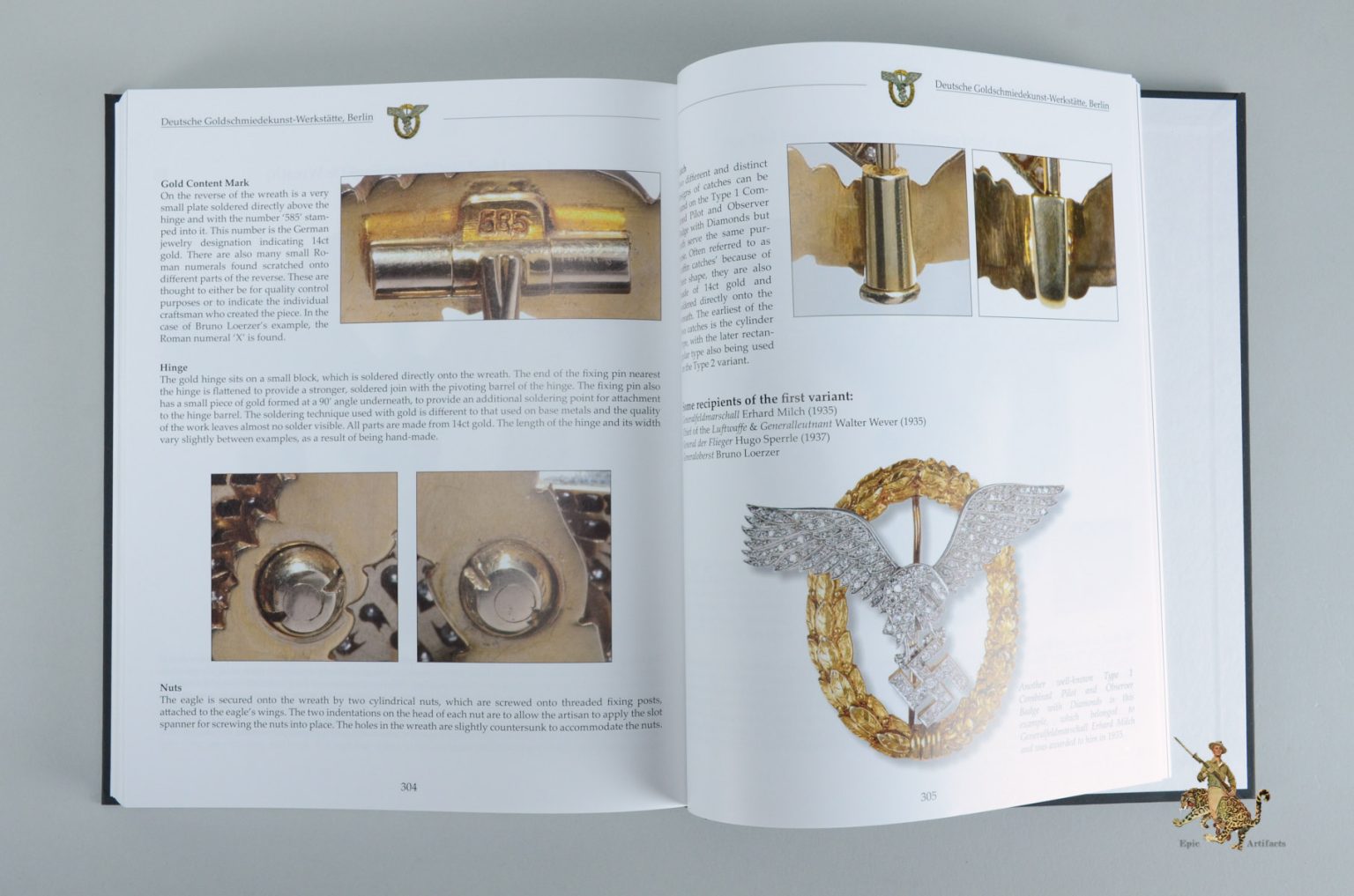 The German Luftwaffe Pilot and Combined Pilot and Observer Badges ...