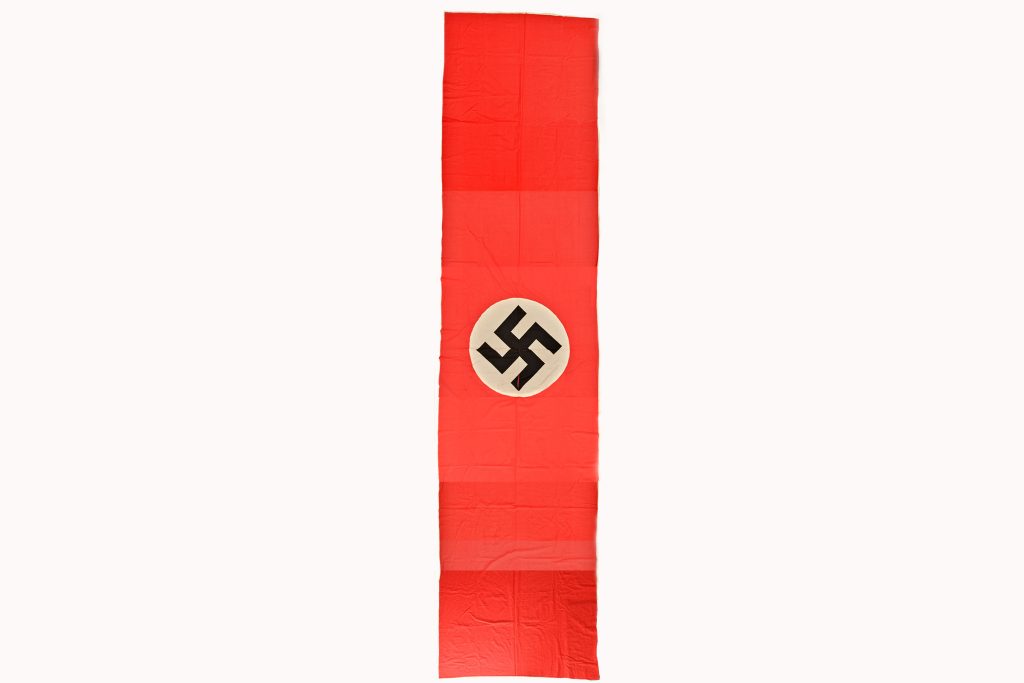 Original WWII Large German National Banner - Epic Artifacts