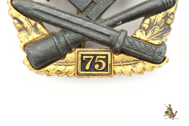 Very Nice 75 Engagement General Assault Badge - Epic Artifacts