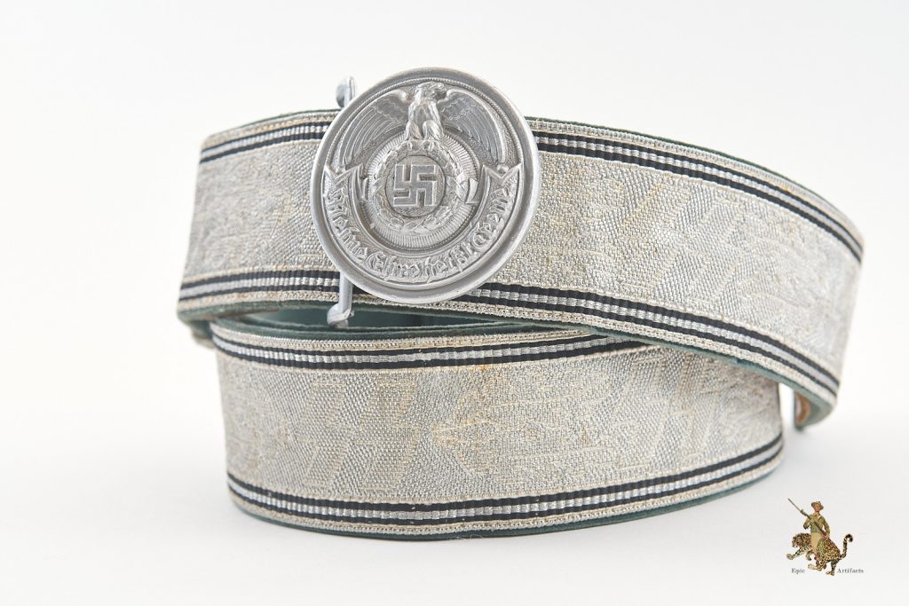 SS Officer's Brocade Belt and Buckle - Epic Artifacts