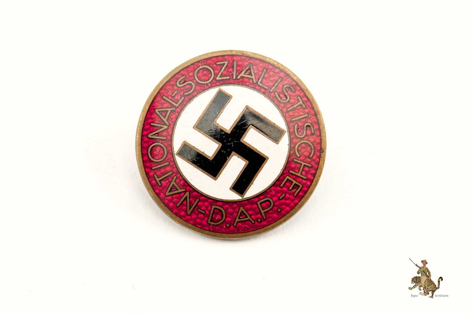 NSDAP Membership Pin M1/72 – Zimmermann - Epic Artifacts