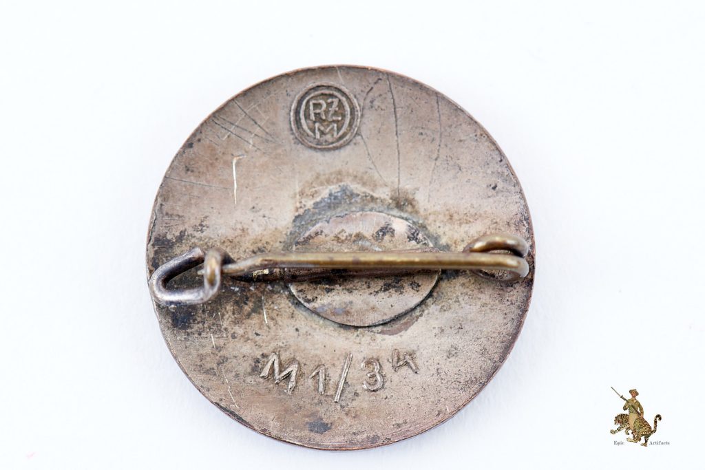 NSDAP Party Pin - M1/34 - Epic Artifacts