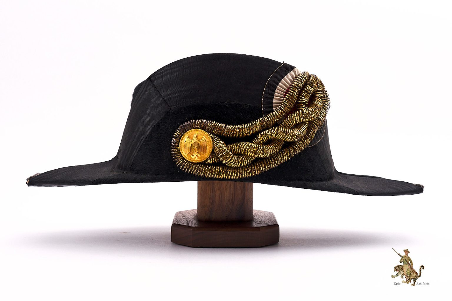 Kriegsmarine Officer's Fore & Aft Cap with Case - Epic Artifacts