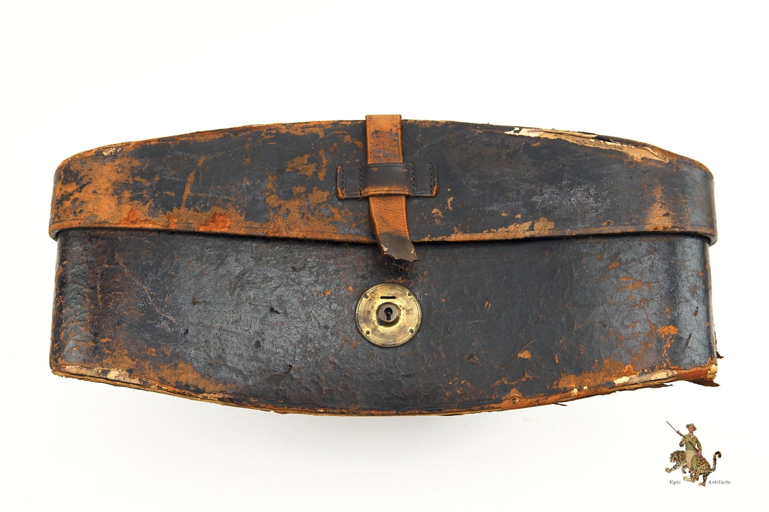 Kriegsmarine Officer's Fore & Aft Cap with Case - Epic Artifacts