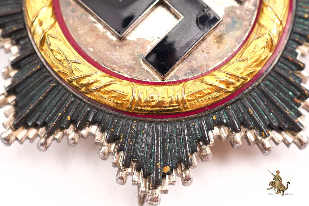 Early Cased Heavy Zimmermann German Cross in Gold - Epic Artifacts