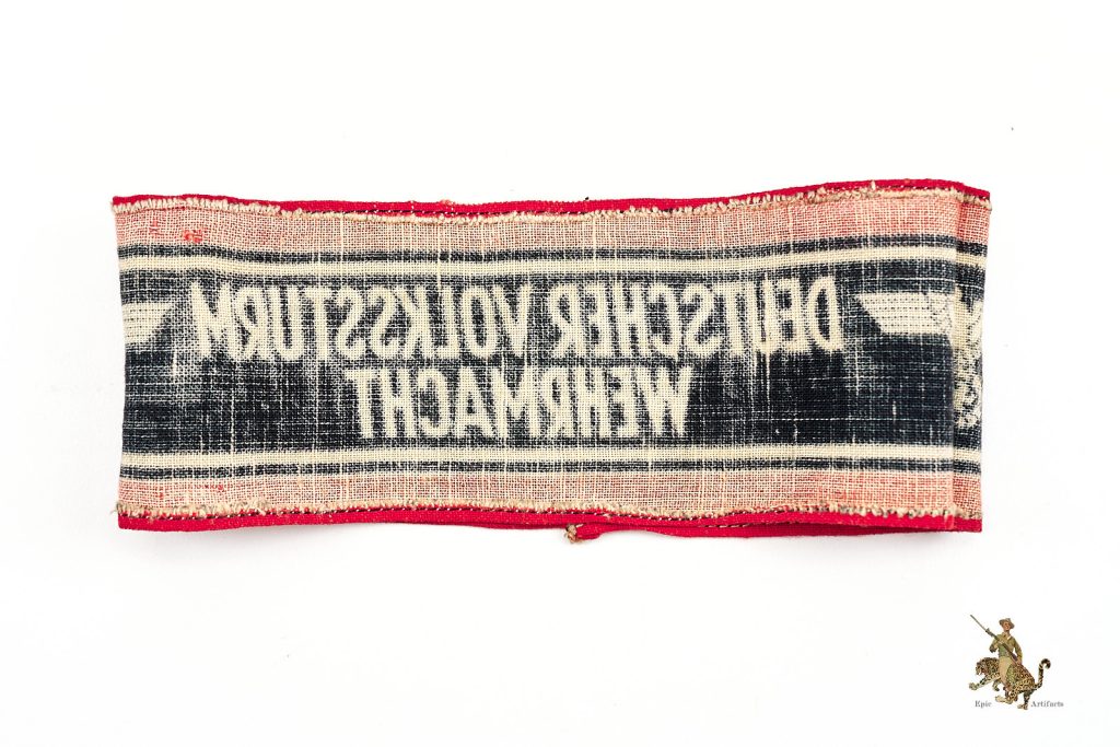 WWII German Volkssturm Armband - Epic Artifacts