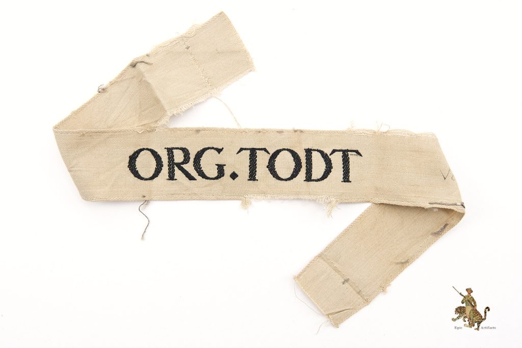 ORG. TODT Cuff Title - Epic Artifacts