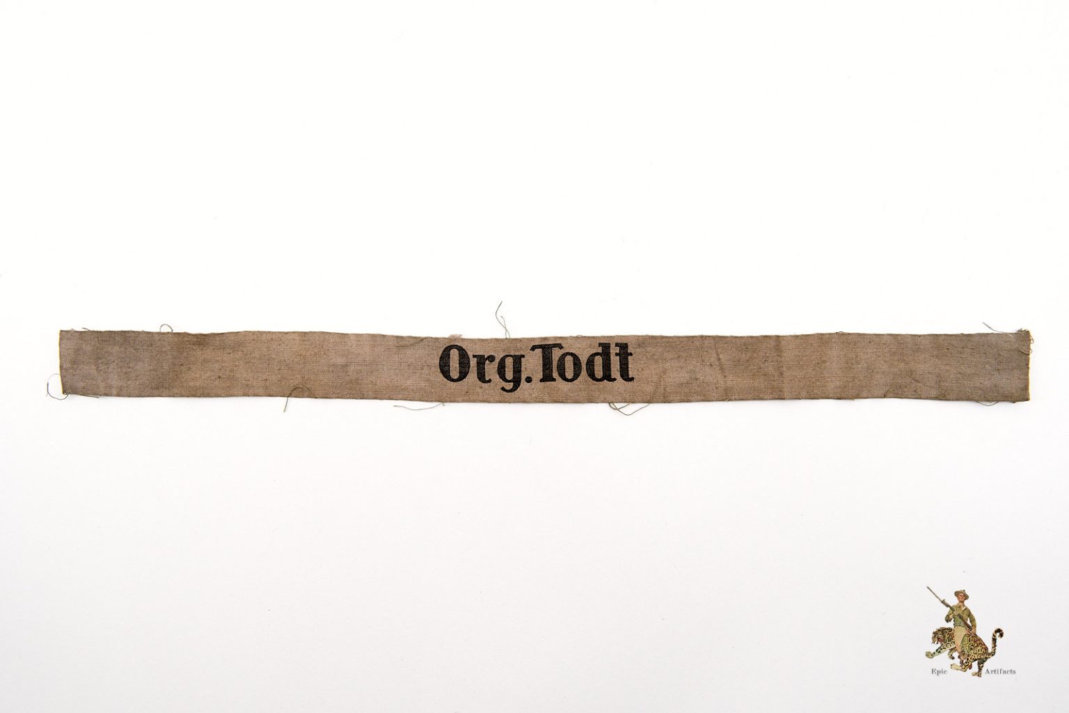 ORG. TODT Cuff Title - Epic Artifacts