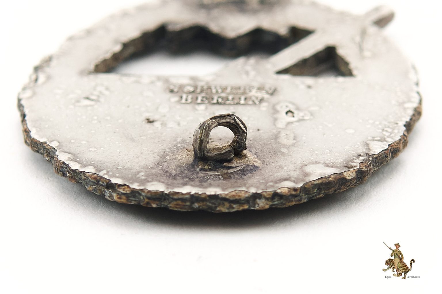 Kriegsmarine Coastal Artillery Badge - Schwerin - Epic Artifacts