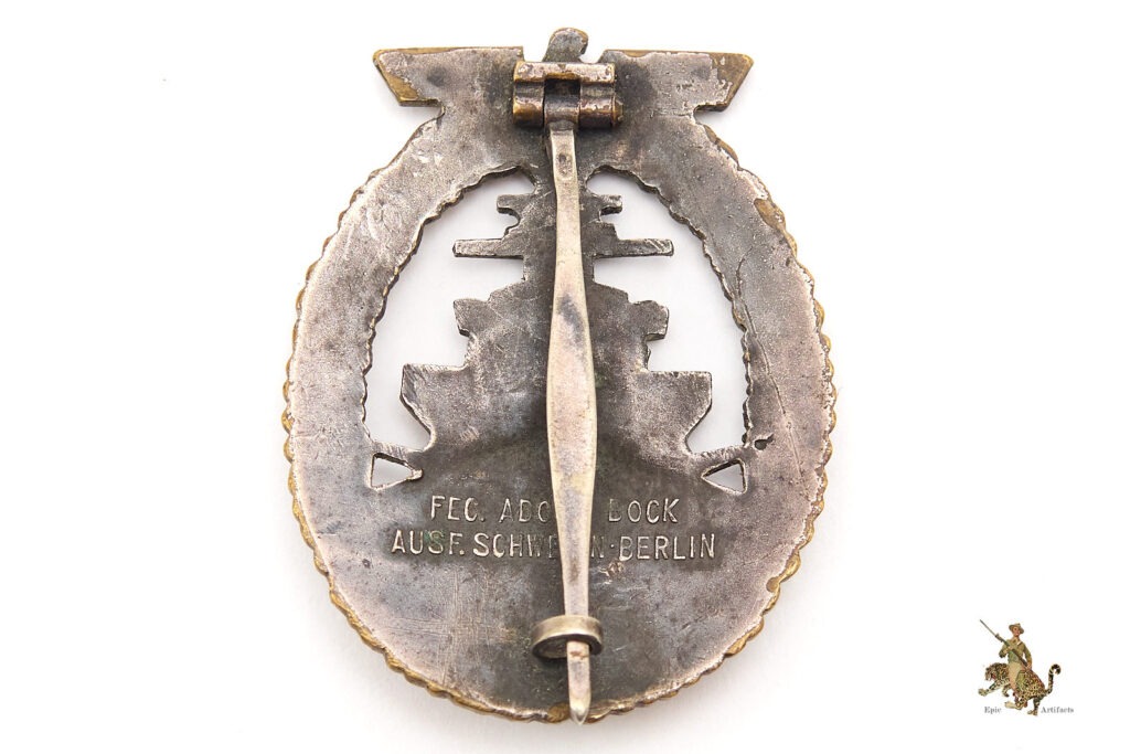 Kriegsmarine High Seas Fleet Badge - Schwerin - Epic Artifacts