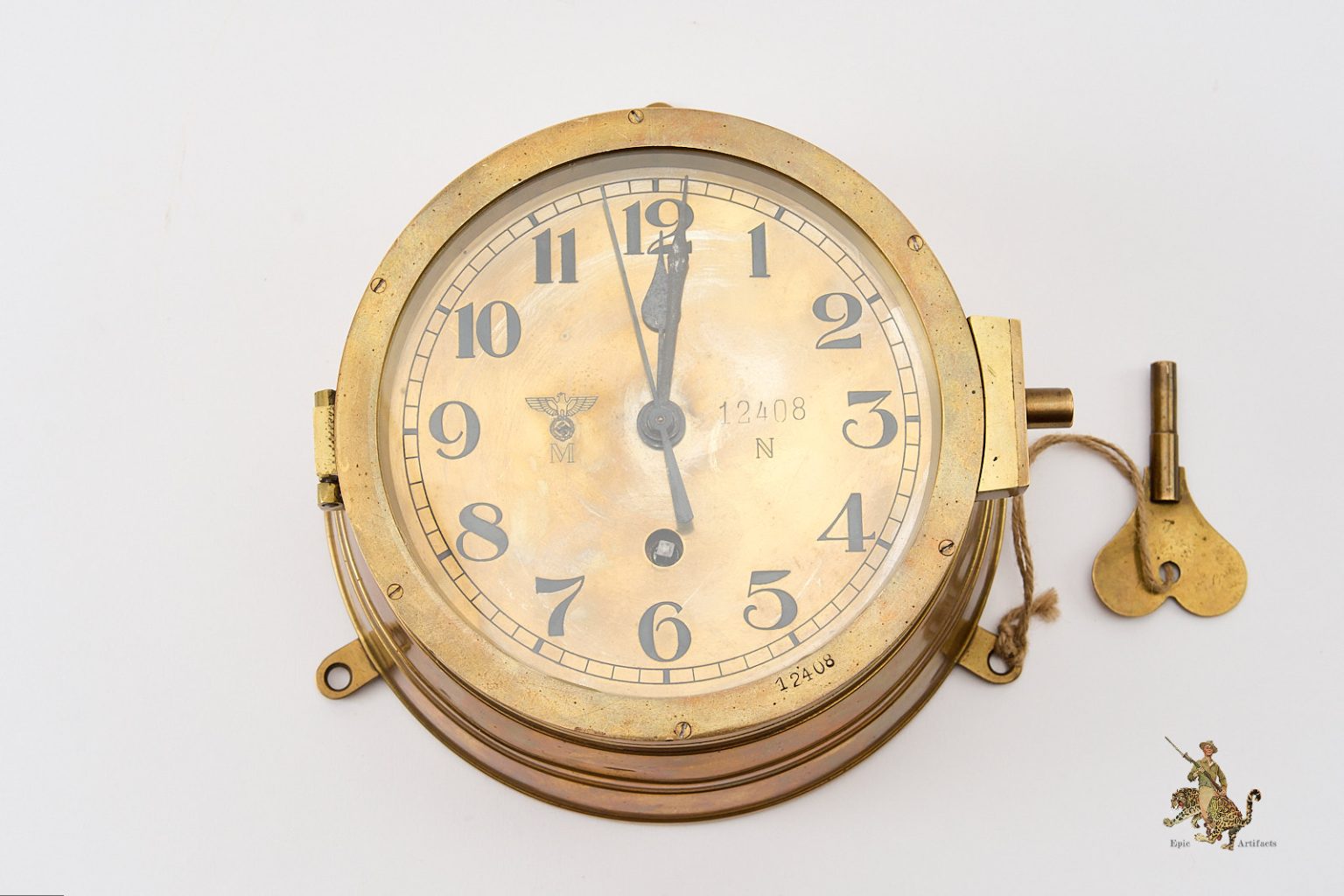 WW2 Kriegsmarine U-Boat Clock - Epic Artifacts
