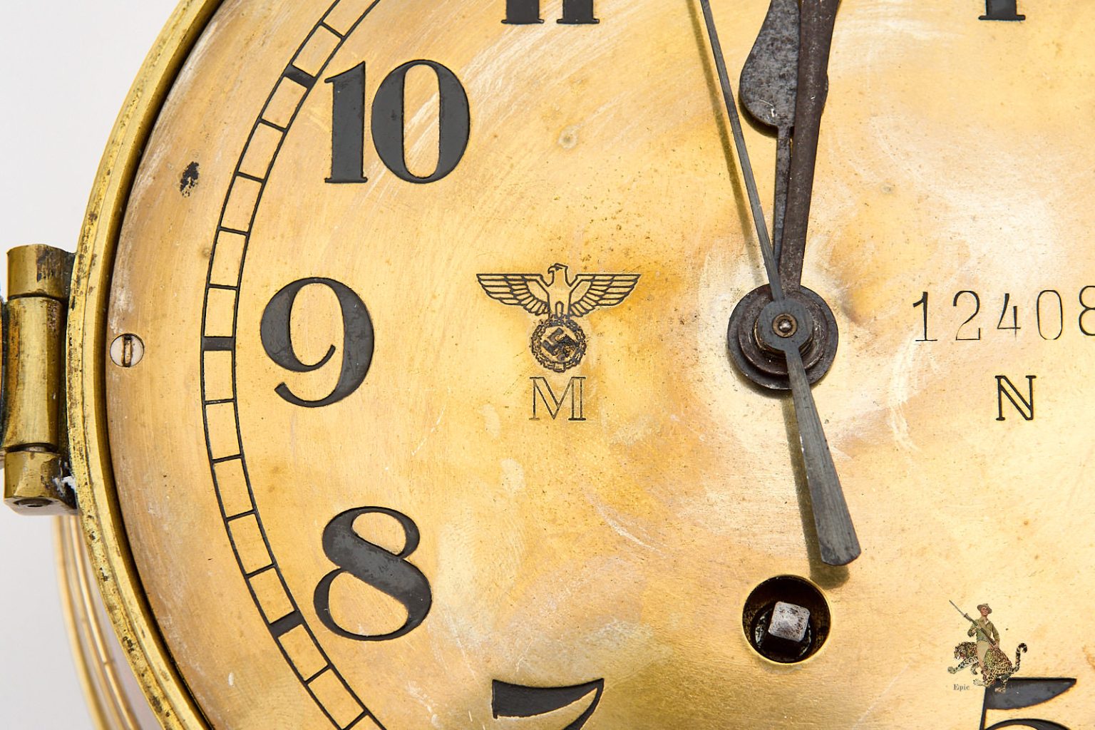 WW2 Kriegsmarine U-Boat Clock - Epic Artifacts