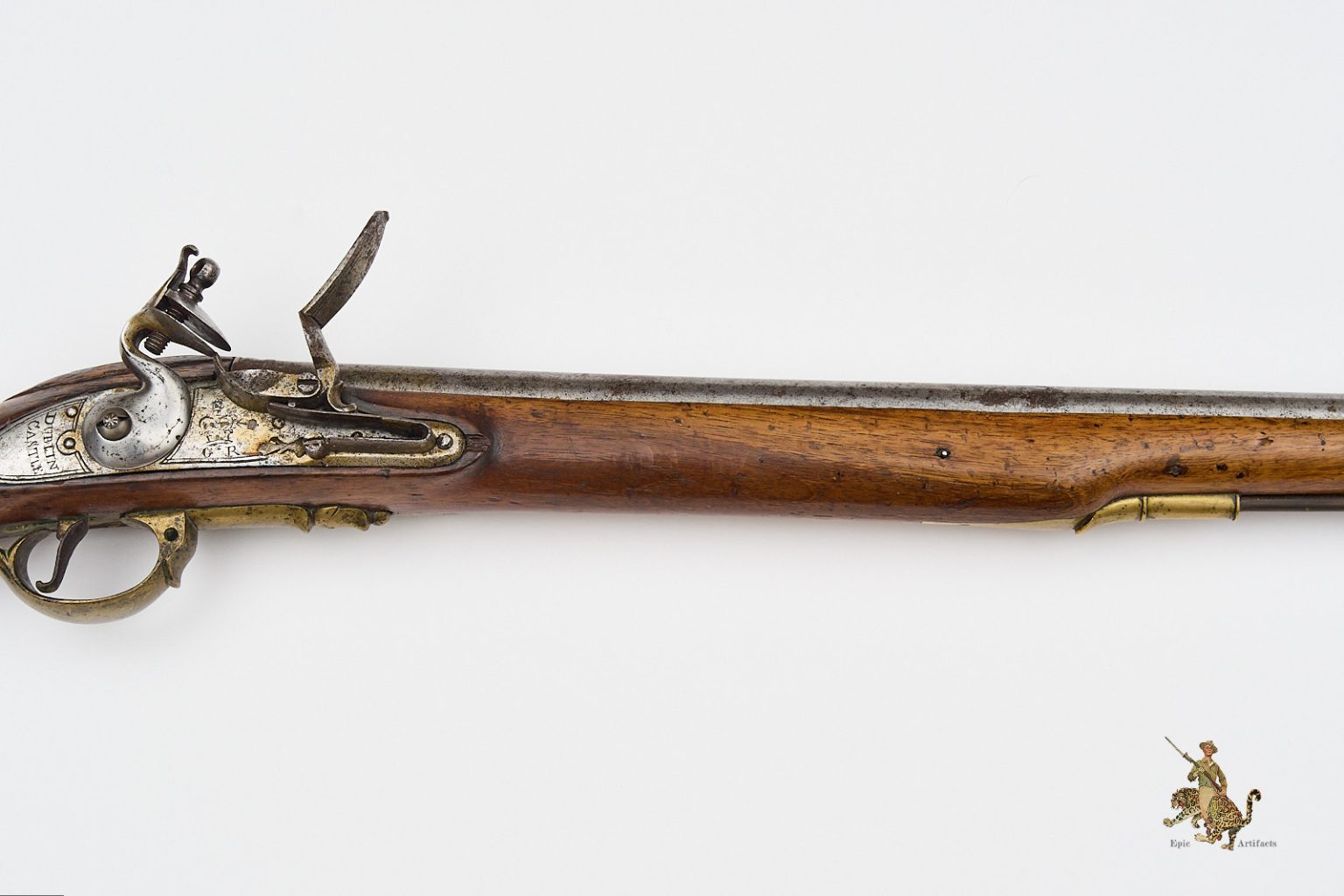 U.S. Revolutionary War British Brown Bess Flintlock Musket
