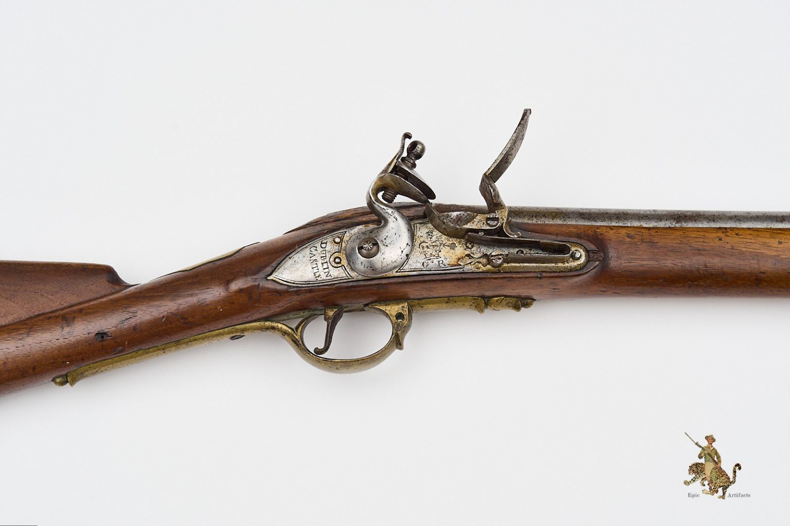 U.S. Revolutionary War British Brown Bess Flintlock Musket