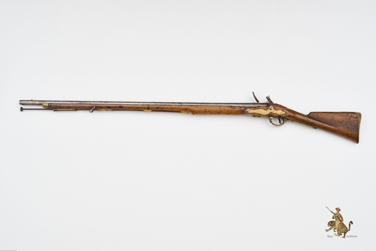 U.S. Revolutionary War British Brown Bess Flintlock Musket