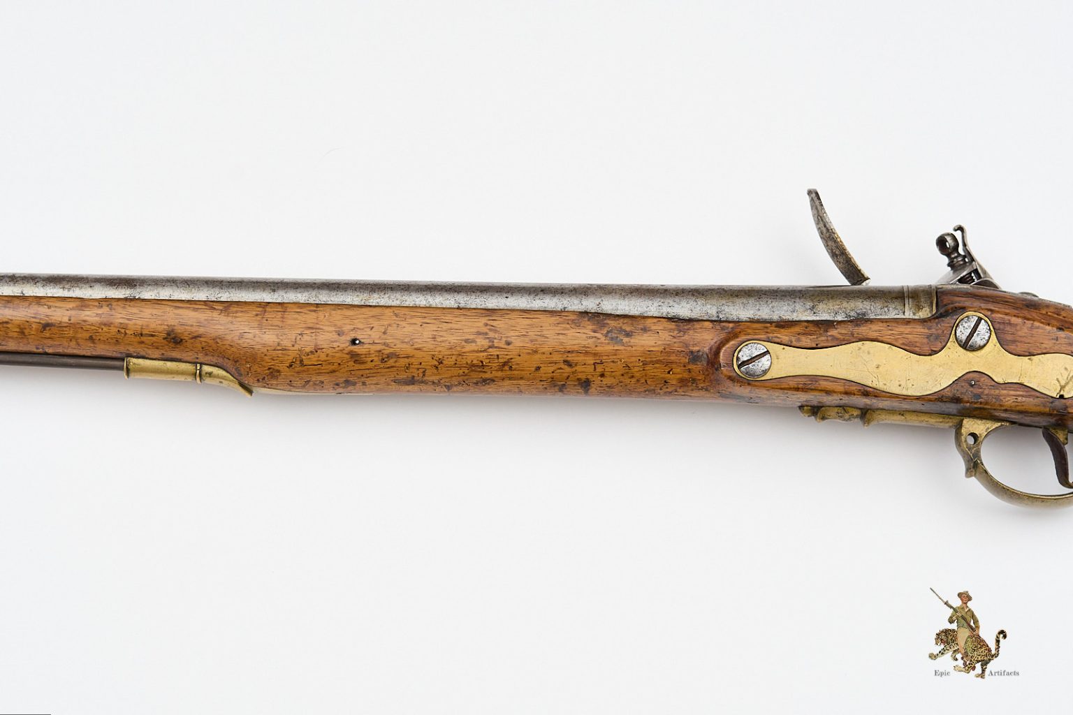 U.S. Revolutionary War British Brown Bess Flintlock Musket