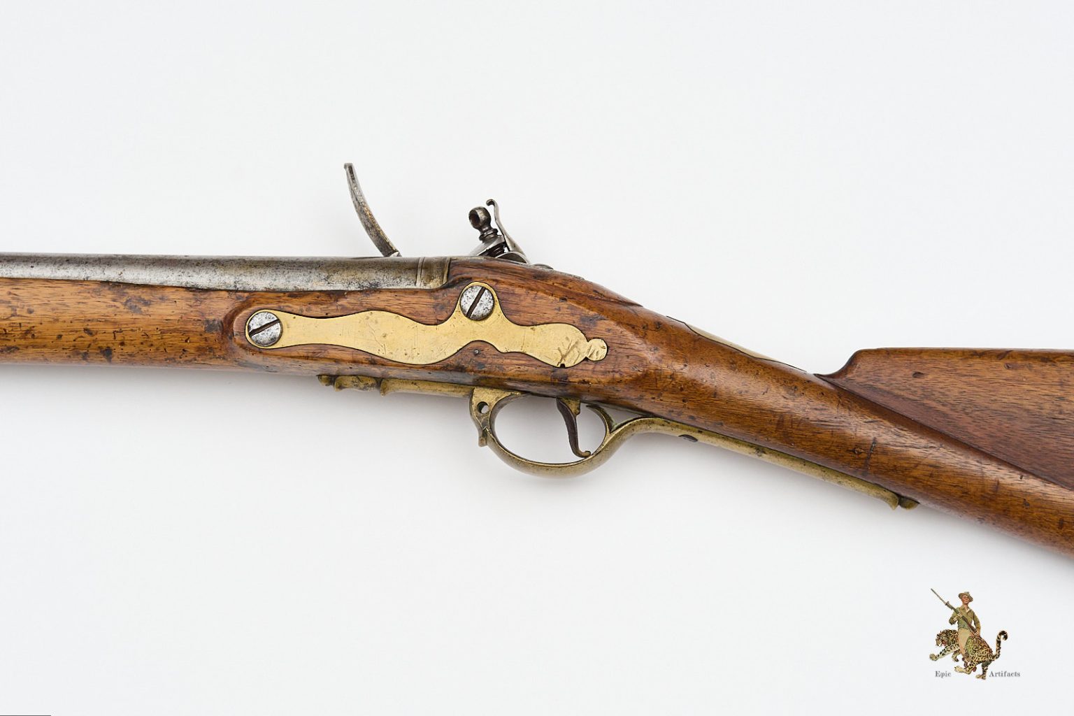 U.S. Revolutionary War British Brown Bess Flintlock Musket