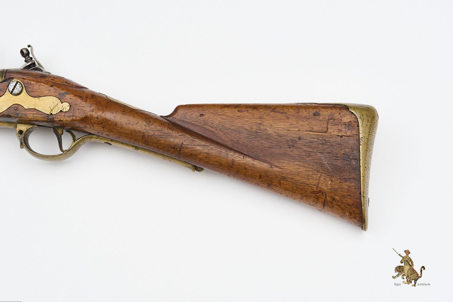 U.S. Revolutionary War British Brown Bess Flintlock Musket