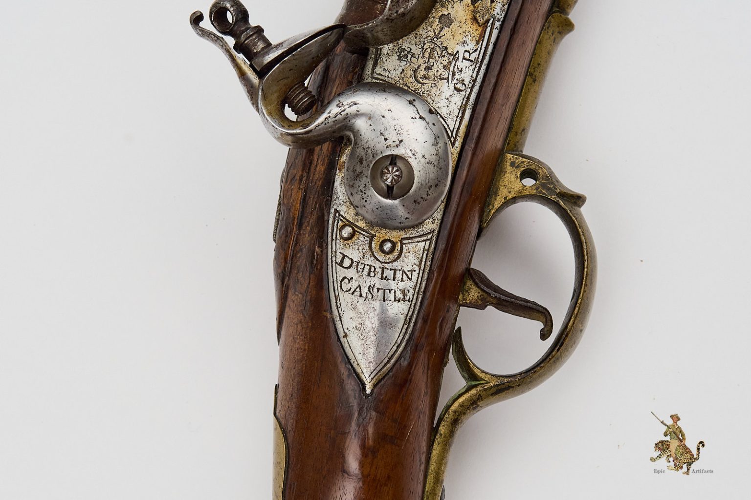 U.S. Revolutionary War British Brown Bess Flintlock Musket