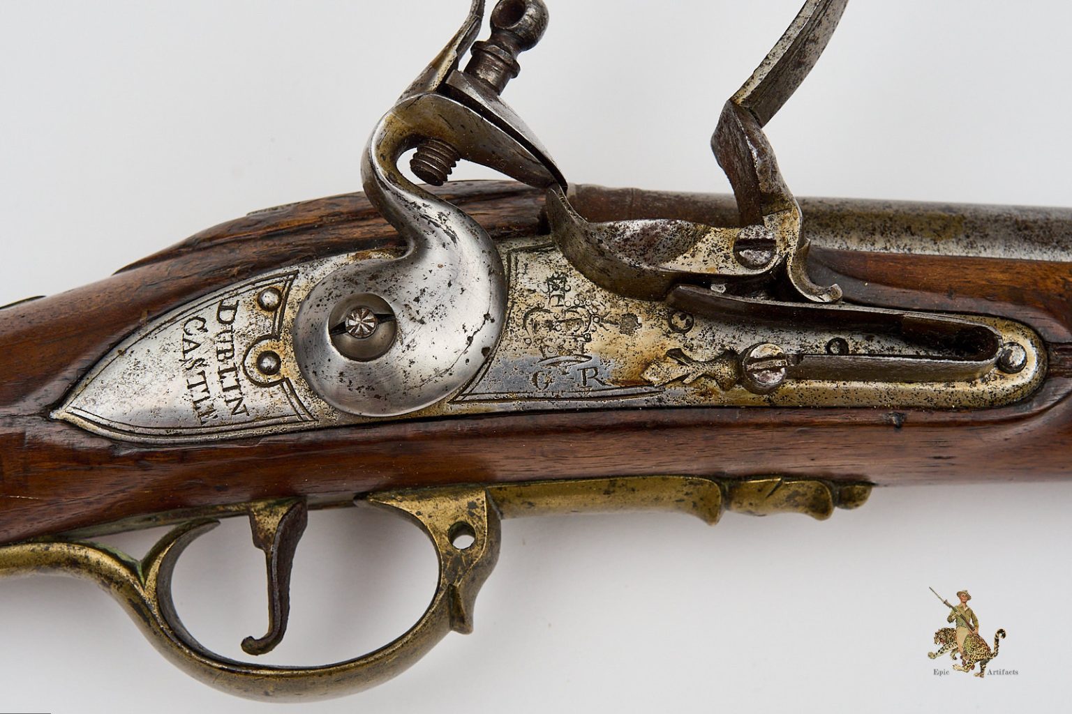 U.S. Revolutionary War British Brown Bess Flintlock Musket