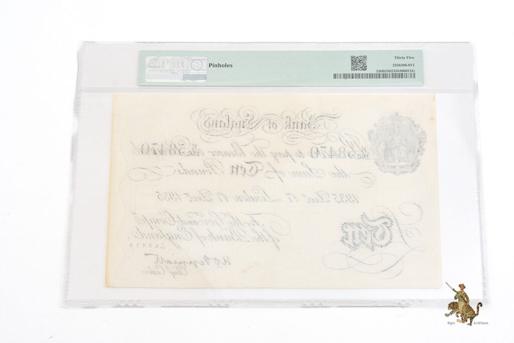 WWII German Operation Bernhard Counterfeit £10 Note - Epic Artifacts