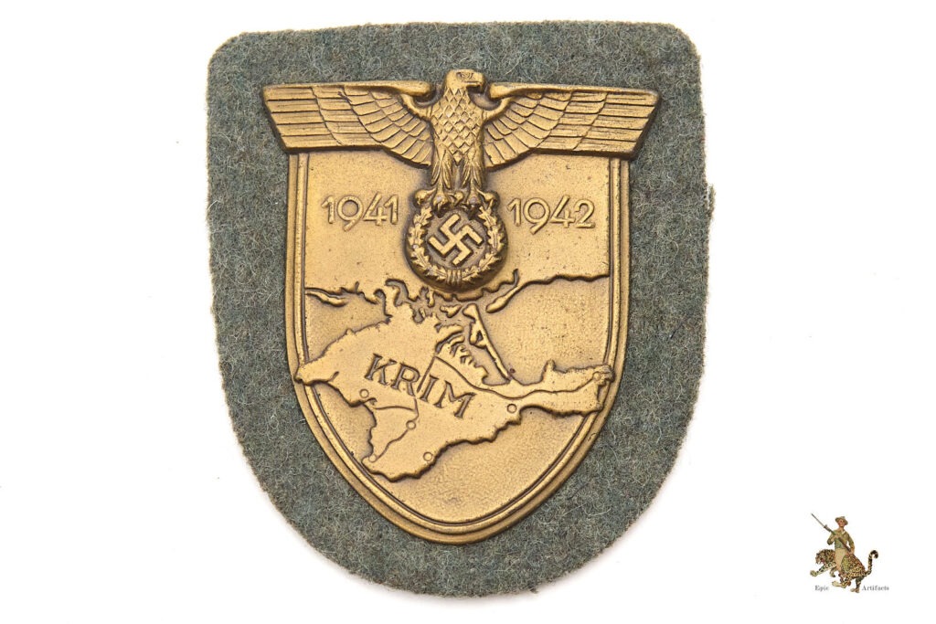 Heer Krim Shield - Wurster - Mint - Epic Artifacts - German WW2
