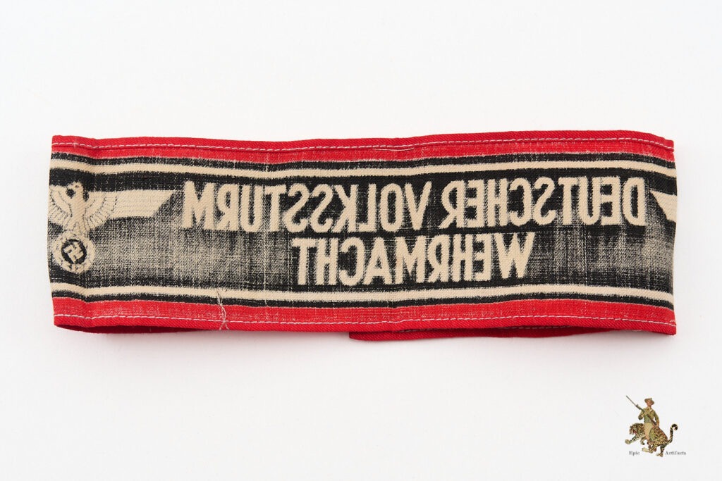 WWII German Volkssturm Armband - Epic Artifacts