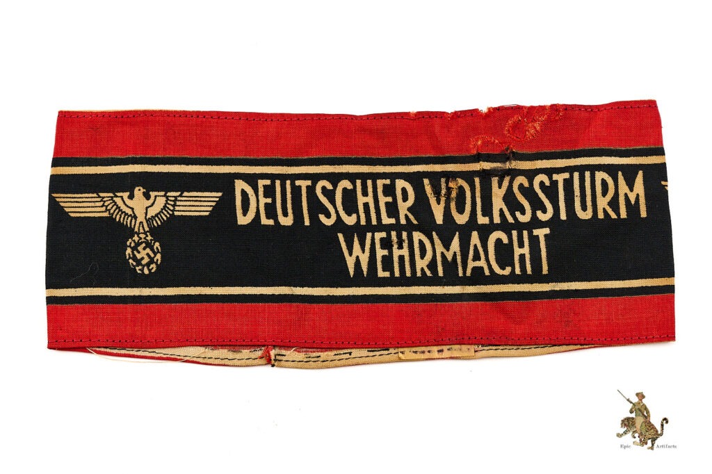 Volkssturm Armband - Eagles Facing Each Other Variant - Epic Artifacts