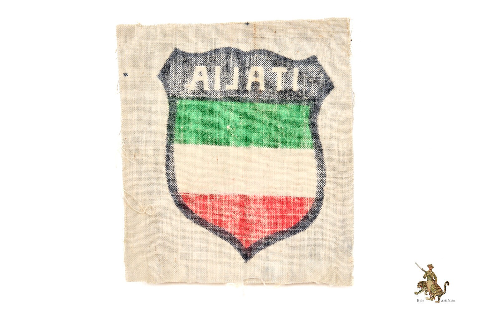 Waffen-SS Italian Sleeve Shield - Epic Artifacts
