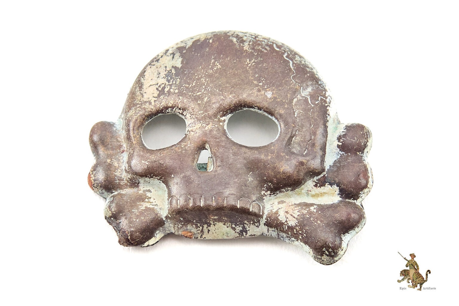 Early SS Skull Cap Insignia - Tombak - Epic Artifacts