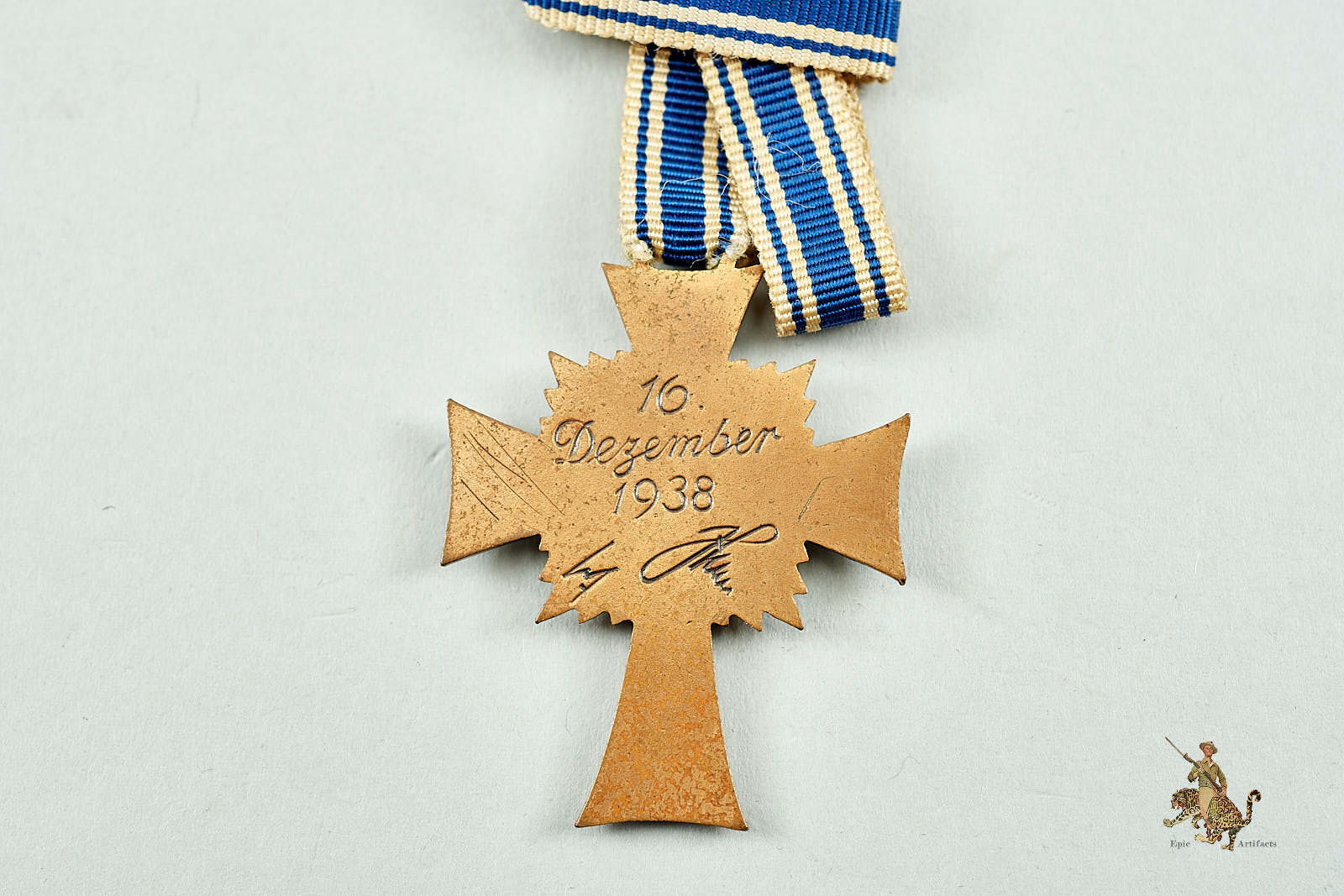 Bronze Mothers Cross - Epic Artifacts - German WW2